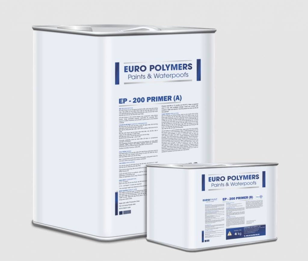 EURO POLYMERS EP-200 PRIMER/ Sơn lót Epoxy gốc dung môi - Cty TNHH TM ...